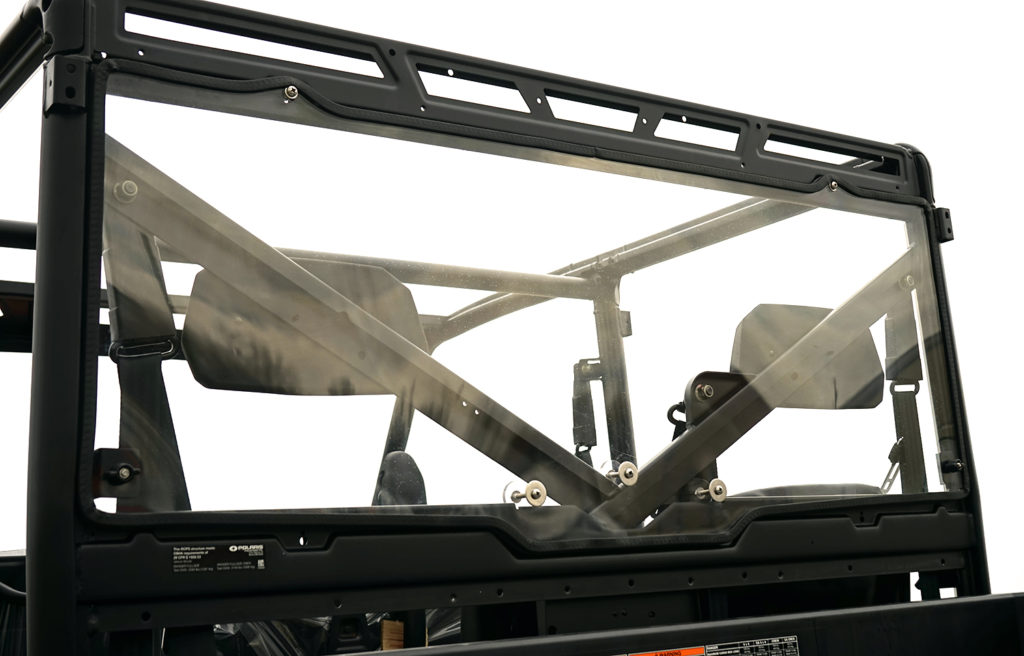 Falcon Ridge Hard Rear Window – Full Size Polaris Ranger – Falcon Ridge