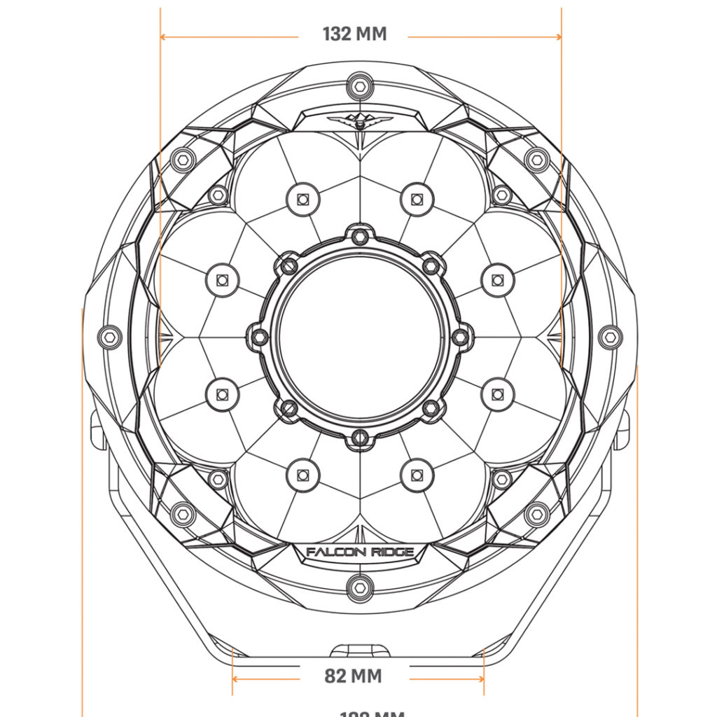 Falcon Ridge Summit 7 HIT Driving Lights – Falcon Ridge