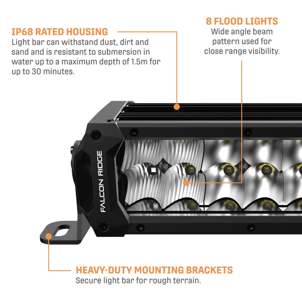Falcon Ridge Summit 12 Dual Row LED Light Bar – Falcon Ridge